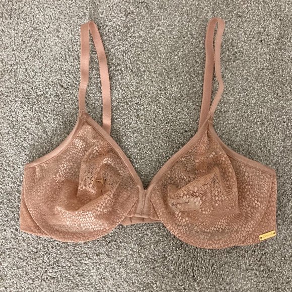 Gossard | Intimates & Sleepwear | Gossard Glossies Animal Sheer Bra ...